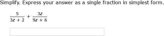 IXL | Add and subtract rational expressions | 8th grade math