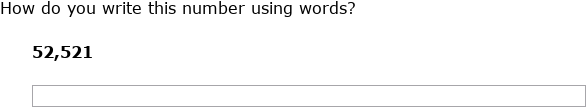 IXL | Spell word names for numbers up to one million | 4th grade math