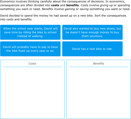 IXL | What is economics? | 8th grade social studies