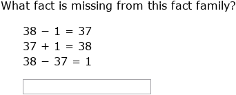IXL | Fact families - up to 100 | 2nd grade math