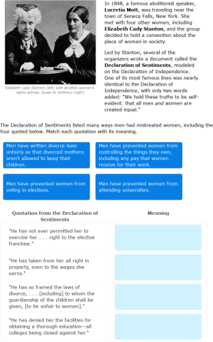 IXL | Antebellum reform movements | 8th grade social studies
