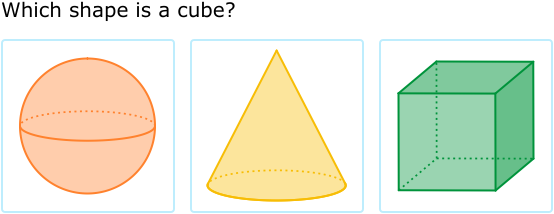 IXL | Select solid shapes | Pre-K math