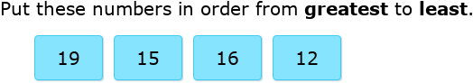 IXL | Put numbers in order - up to 20 | 1st grade math