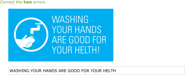 IXL | Correct errors with signs | 4th grade language arts