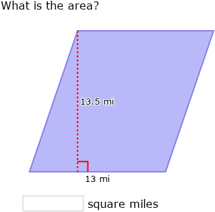 IXL | Area of quadrilaterals | 6th grade math
