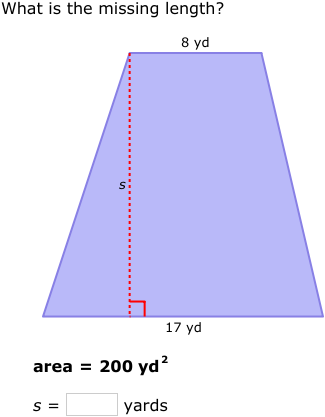 IXL - Area of trapezoids (Geometry practice)