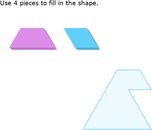 IXL | Compose two-dimensional shapes using up to 4 smaller shapes ...