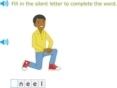 IXL | Complete the words with silent letters | 2nd grade language arts