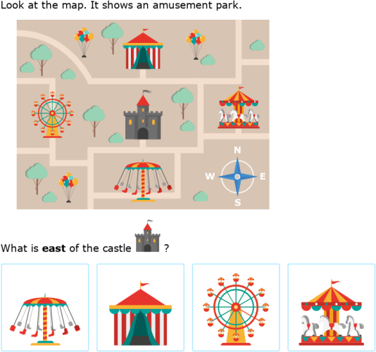 IXL | Use cardinal directions | 1st grade social studies
