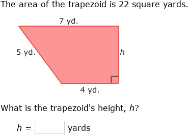 IXL | Area of trapezoids | 7th grade math