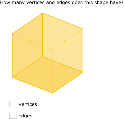 IXL | Count vertices, edges, and faces | 2nd grade math