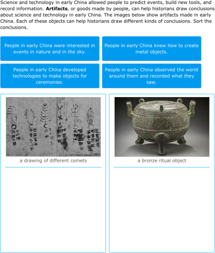 IXL | Science and technology in early China | 7th grade social studies
