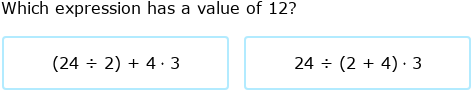 IXL | Evaluate numerical expressions with parentheses in different ...