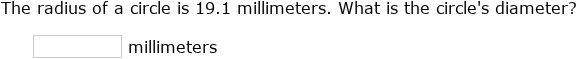 IXL | Radius and diameter of circles | 7th grade math