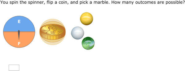 IXL - Compound events: find the number of outcomes (7th grade math ...