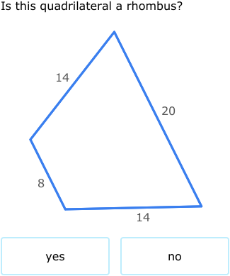 IXL | Identify rhombuses | 5th grade math