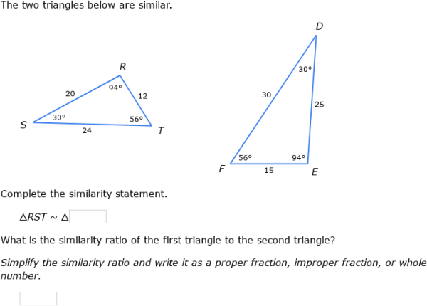 IXL | Similarity statements | 7th grade math