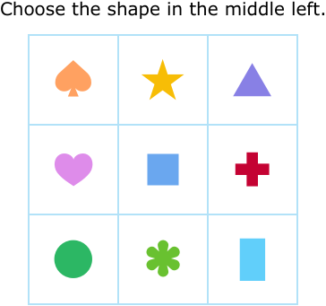 IXL | Location in a grid | 1st grade math
