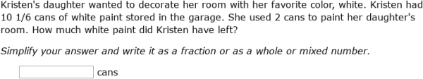 IXL | Add and subtract mixed numbers: word problems | 5th grade math