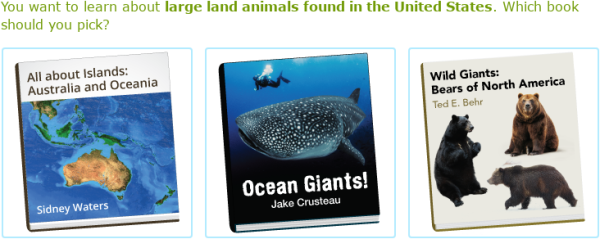 IXL | Use text features | 3rd grade language arts
