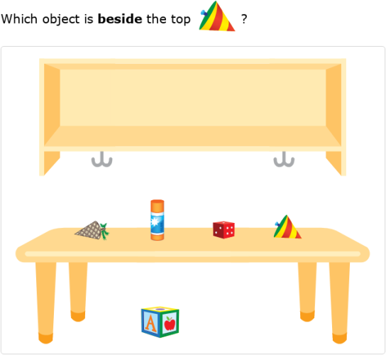 IXL | Beside and next to | Pre-K math