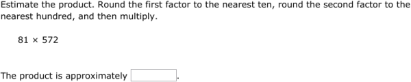 IXL | Estimate products | 5th grade math
