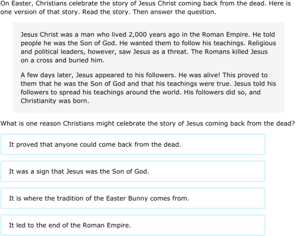 IXL | Easter | 3rd grade social studies