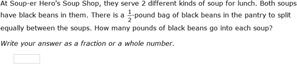 IXL | Add, subtract, multiply, and divide fractions: word problems ...