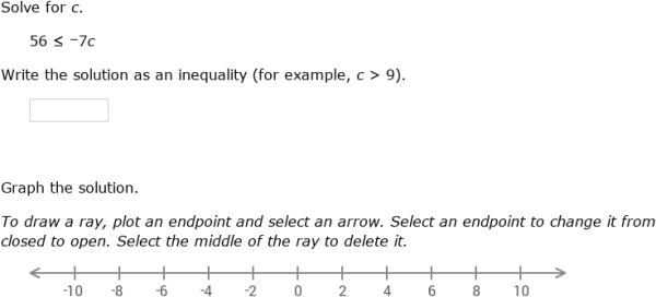 IXL | Solve and graph one-step multiplication and division inequalities ...