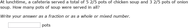 IXL | Add and subtract mixed numbers: word problems | 4th grade math