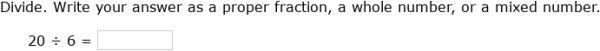 IXL | Relate division and mixed numbers | 7th grade math