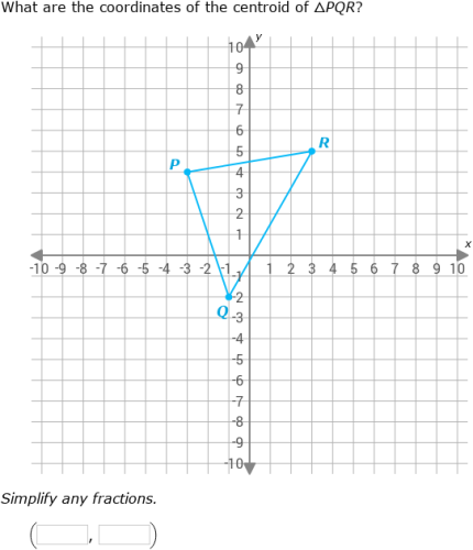 IXL - Find the centroid of a triangle (Geometry practice)