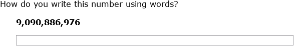 IXL | Writing whole numbers in word form | 7th grade math