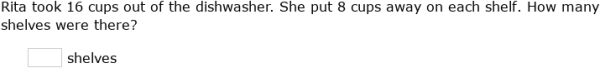 IXL | Use arrays to solve division word problems | 3rd grade math
