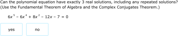 IXL - Fundamental Theorem of Algebra (Algebra 2 practice)