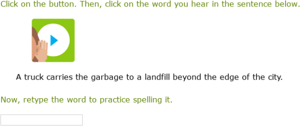 IXL | Learn to spell common words: set 3 | 4th grade language arts