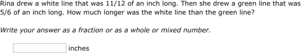 IXL | Add and subtract fractions: word problems | 7th grade math