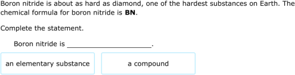 IXL | Classify elementary substances and compounds using chemical ...