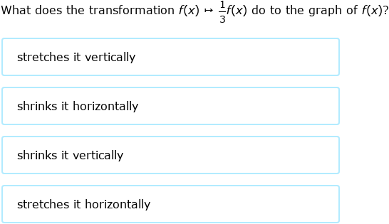 IXL - Dilations of quadratic functions (Algebra 1 practice)