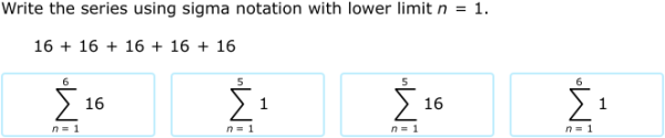 IXL - Introduction to sigma notation (Precalculus practice)
