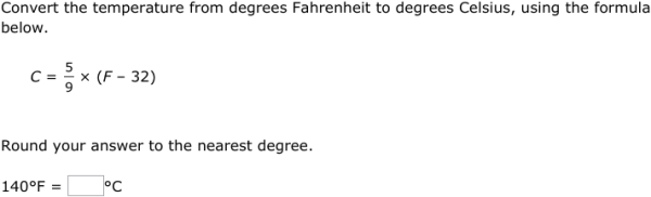 IXL | Celsius and Fahrenheit temperatures | 7th grade math