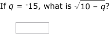 IXL - Evaluate variable expressions involving integers (Algebra 2 practice)