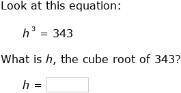 IXL | Solve equations using cube roots | 7th grade math