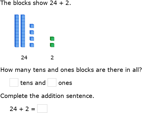 IXL | Use models to add a two-digit and a one-digit number - without ...