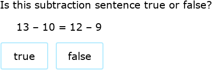 IXL | Addition and subtraction sentences: true or false? | 1st grade math