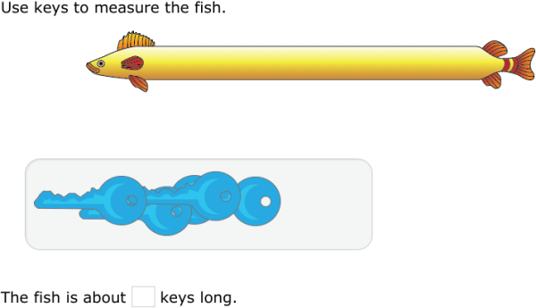 IXL | Measure length with objects | 1st grade math