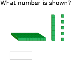 IXL | Place value models - 100 to 120 | 1st grade math