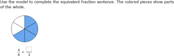 Ixl Find Equivalent Fractions Using Area Models One Model Grade 3 Math 