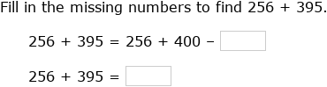 IXL | Use compensation to add three-digit numbers | 2nd grade math