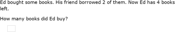 IXL | "Take from" word problems with start unknown - up to 10 | 1st ...